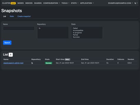 github stephanediondev elasticsearch admin web administration for