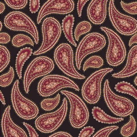 Premium Vector Indian Paisley Floral Seamless Pattern Vector Illustration