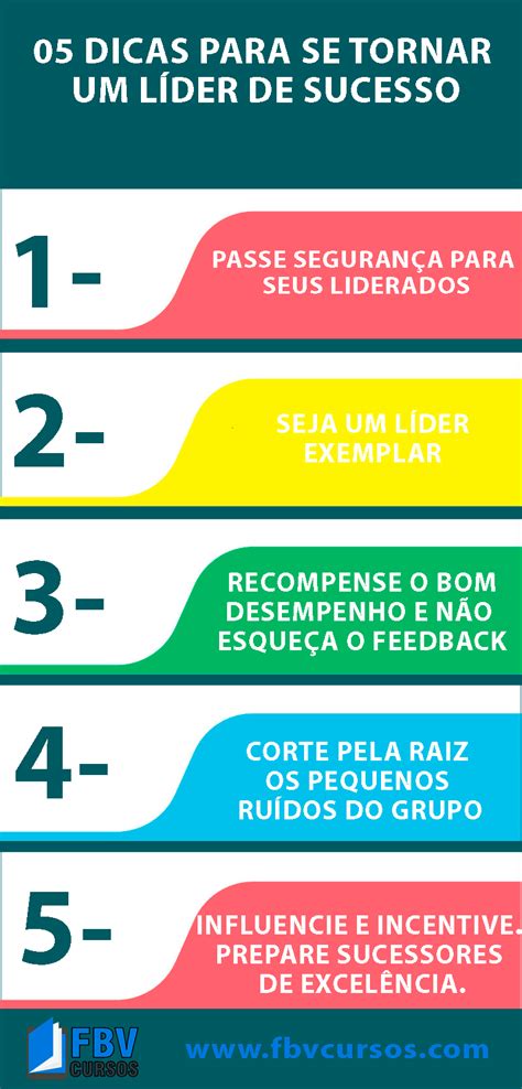 05 Dicas Para Se Tornar Um Líder De Sucesso Fbv Cursos