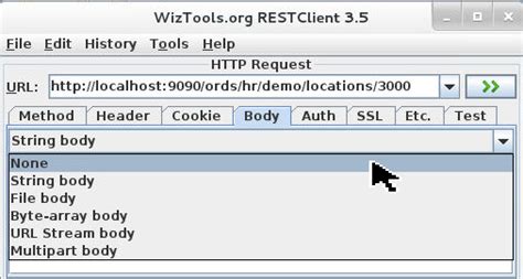 insert update and delete data using restful services