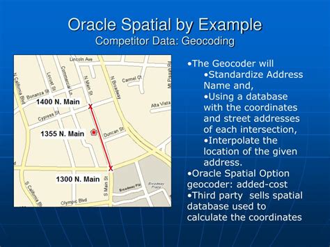 ppt introduction to oracle spatial using public data powerpoint