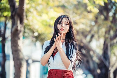 887394 4k Asian Bokeh Brunette Girl Hands Glance Rare Gallery