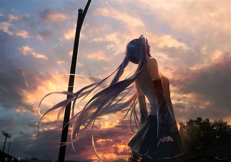 Hatsune Miku Vocaloid 4k Wallpaper Hd Anime Wallpapers 4k Wallpapers