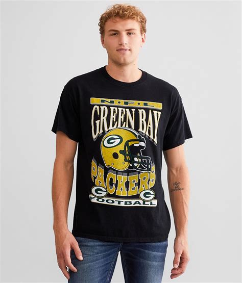 Junkfood Green Bay Packers T Shirt Mens T Shirts In Black Buckle