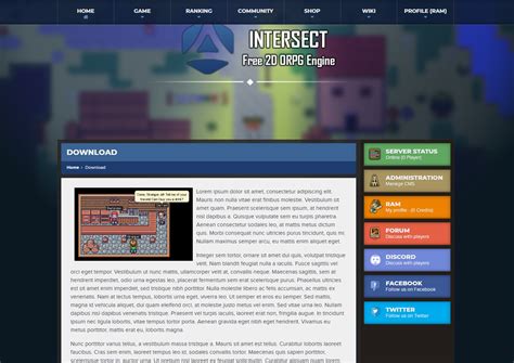 intersectcms open source resources ascension game dev
