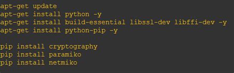 install python in docker container