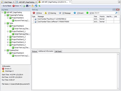 functional testing of asp pages testcomplete support smartbear
