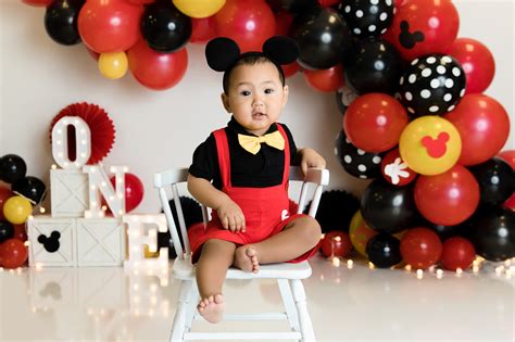 Mickey Mouse Cake Smash In Bucks County
