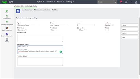 an introduction to javascript in sage crm part 5 hints tips and