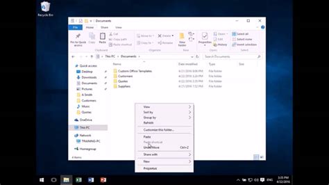 3 of 7 how to cut copy and paste folders or files using file explorer