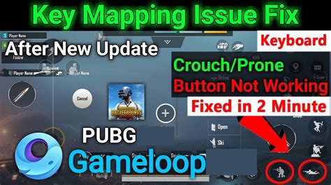 keyboard not working problem in gameloop fix in 2 minute key mapping
