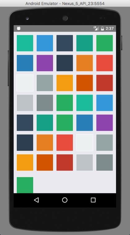 react native flex grid view npm