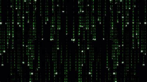 falling green matrix code stock motion graphics motion array