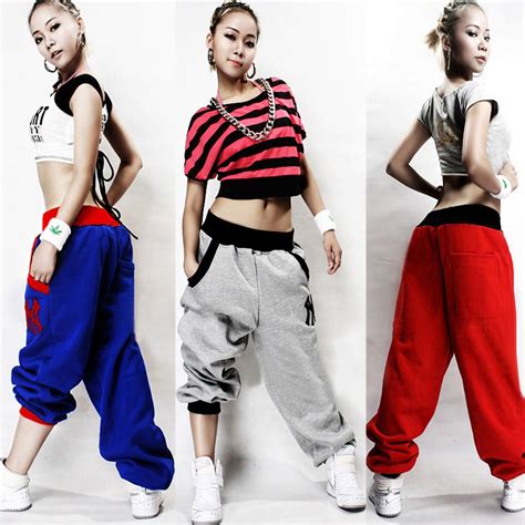 Hot Mens Women Hip Hop Dance Harem Baggy Sport Casual Sweatpants
