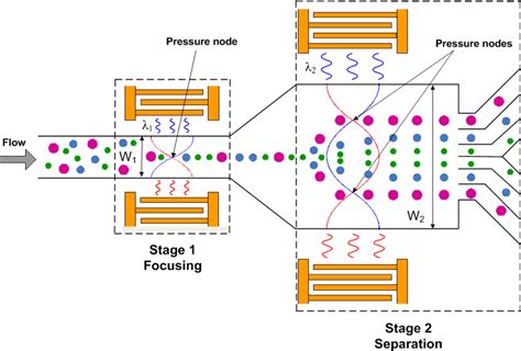 sensors free full text sheathless size based acoustic particle