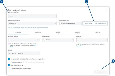 deploy to cloudhub mulesoft documentation