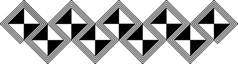 Clipart African Pattern Horizontal