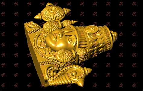 Balaji Venkateswara Tirumala Face 3d Model 3d Printable Cgtrader