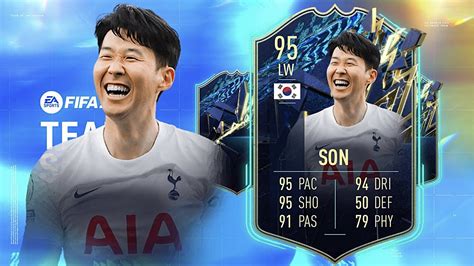 Fifa 22 Son Heung Min Fifa 22 Son Heung Min 95 Tots Player Review I