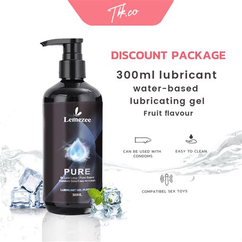 Lemezee 300ml Unscented Lubricant Anal Lubricant Gel Lubricant Lickable