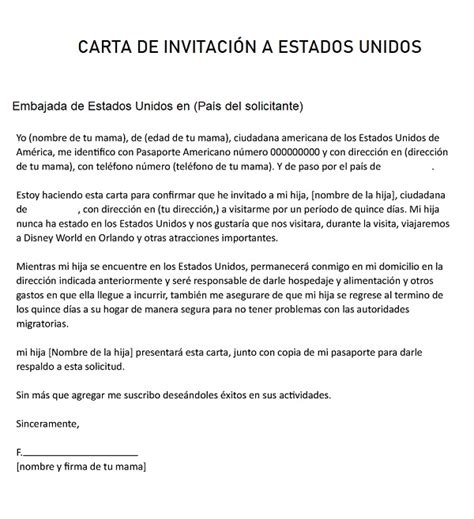 Modelo Carta De Invitacion Usa Modelo De Informe Cloobx Hot Girl Porn