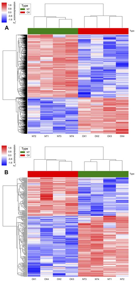 a hierarchical clustering analysis of 1085 differentially expressed