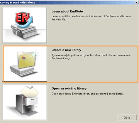 create and organize your endnote library endnote for windows