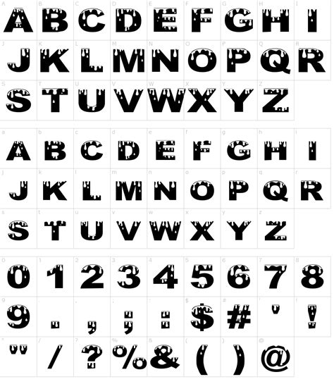 yurine overflow font download