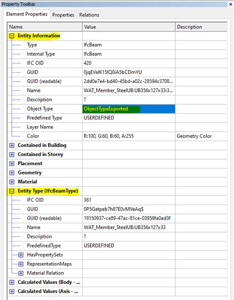 solved ifc export from revit 2021 issues with ifcelementtype and