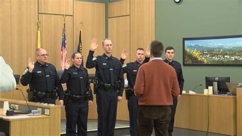 Bozeman Police Swear In New Officers
