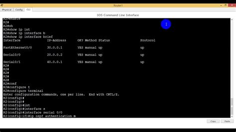 how to configure ospf authentication on cisco router video 3 ospf