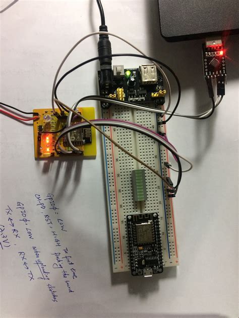 alex9ufo 聰明人求知心切 esp8266 esp 12 test board 1