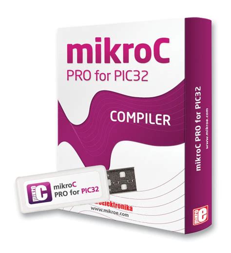 mikroc pro for pic32 compiler on usb key