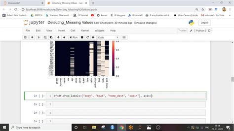 detecting missing values using python youtube