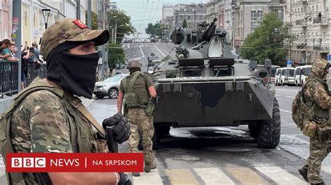 Rusija I Ukrajina Pobuna Vagnera Ukazuje Na „pukotine U Putinovom