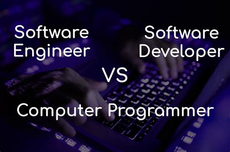 software developer vs computer programmer most freeware