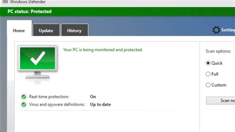 how to turn on windows defender it pro
