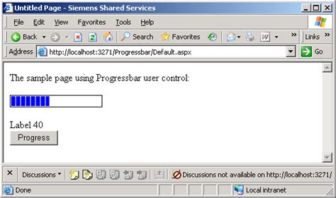 showing message to the user like processing please wait urgent
