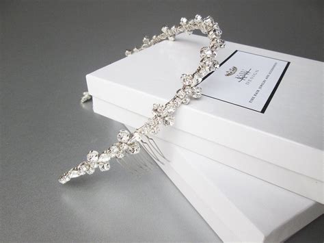 Crystal Headband Wedding Headband Rhinestone Bridal Headband With