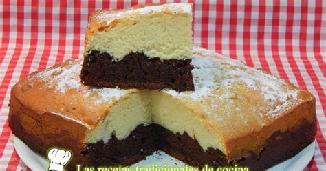 Receta De Bizcocho De Chocolate Y Bizcocho Tradicional Recetas De