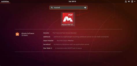 edit pdf files on ubuntu linux with master pdf editor