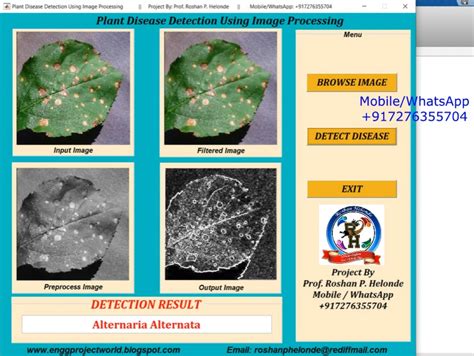 Plant Disease Detection Using Image Processing Matlab Project With