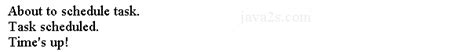 how to use java timer and timertask to schedule a task
