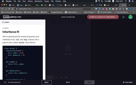 cannot connect to codeacademy editor bug reporting codecademy forums