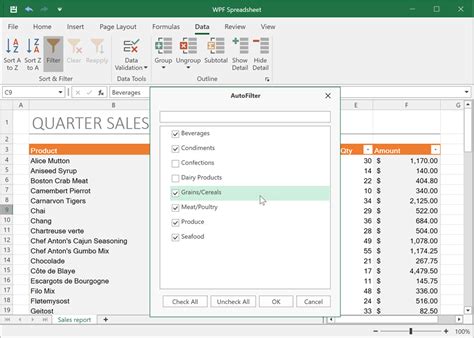 wpf spreadsheet wpf controls devexpress documentation
