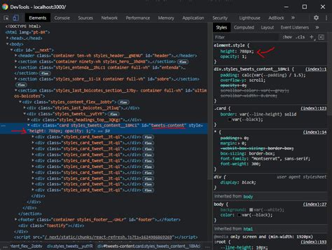 javascript reactjs css how to set div height based on other element
