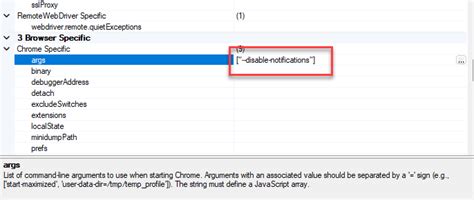 how to disable browser notifications for selenium chrome kb681 in