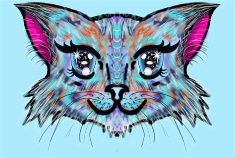 Galaxy Kitten Art Moose Art Kittens