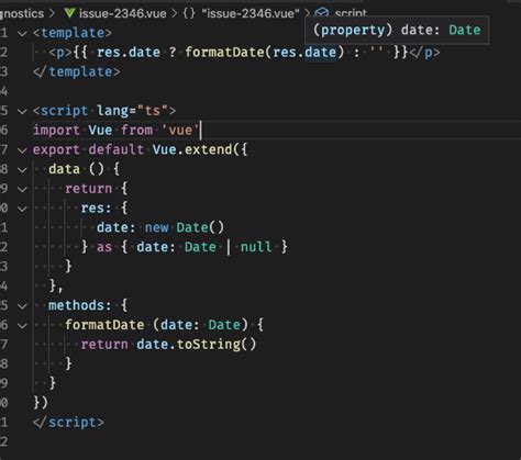 typescript ternary operator problem · issue 2346 · vuejs vetur · github