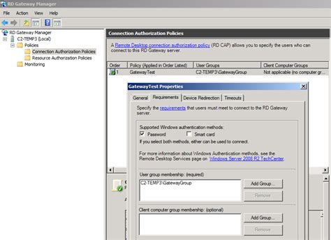 setting up remote desktop gateway exegesis spatial data management